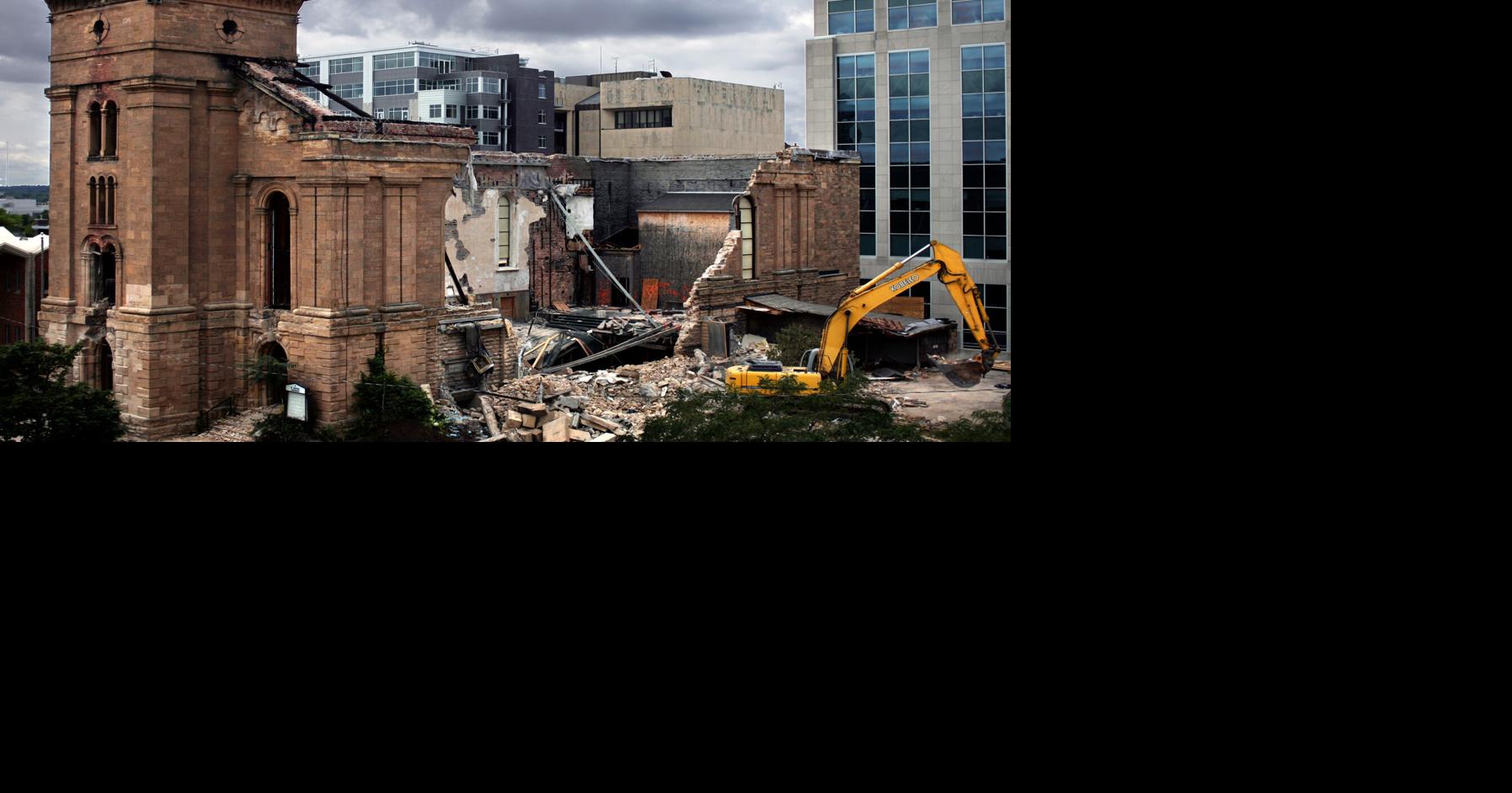 Turn St. Raphael's Cathedral Downtown site into a real park