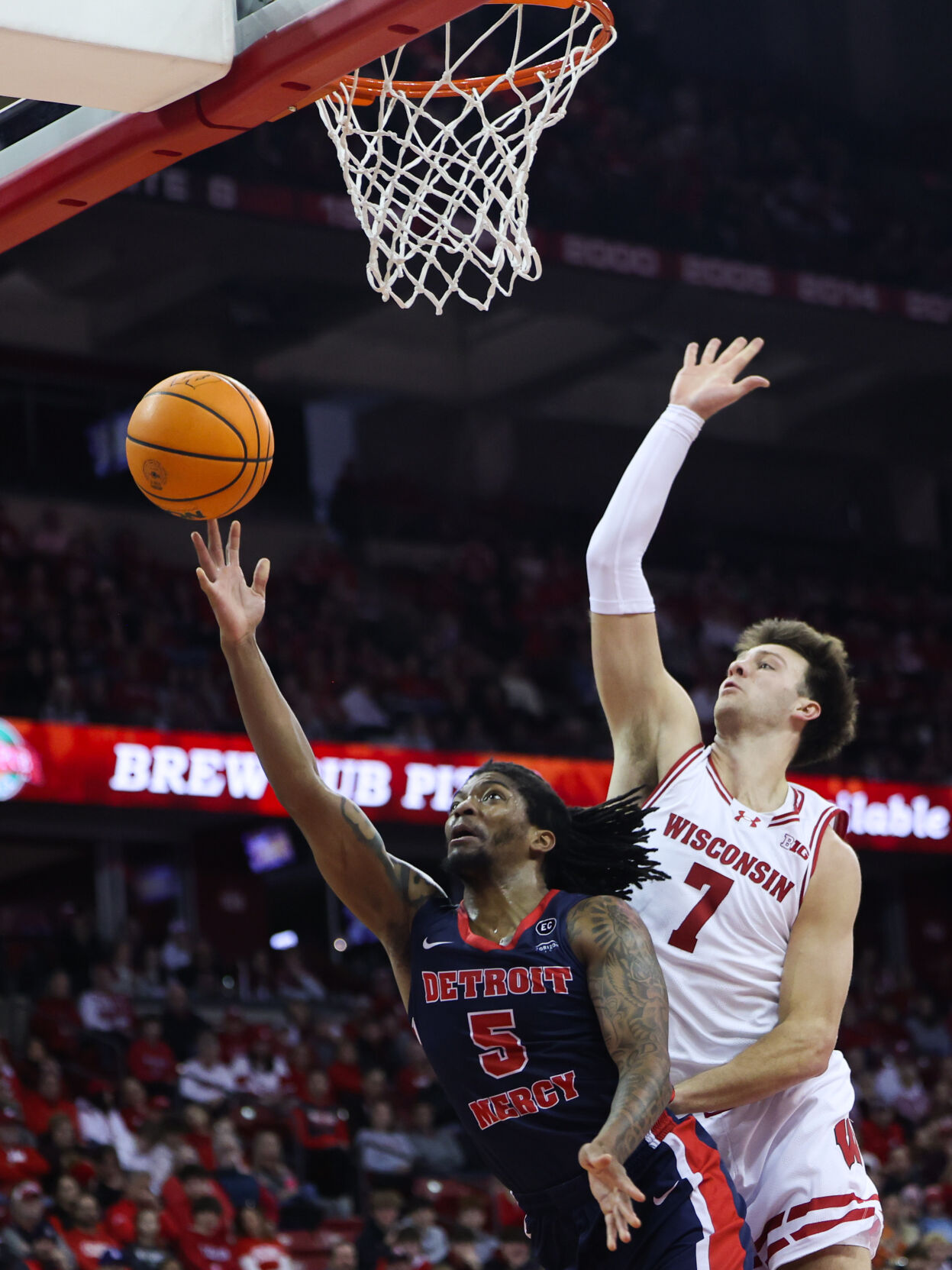 Photos: Wisconsin men's basketball closes 2024 against Detroit Mercy