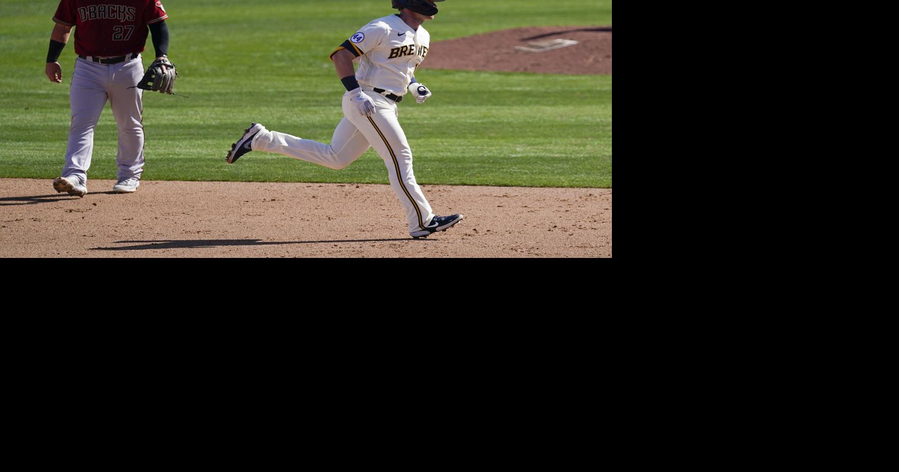 Billy McKinney adapts to pinch-hitting role with Brewers