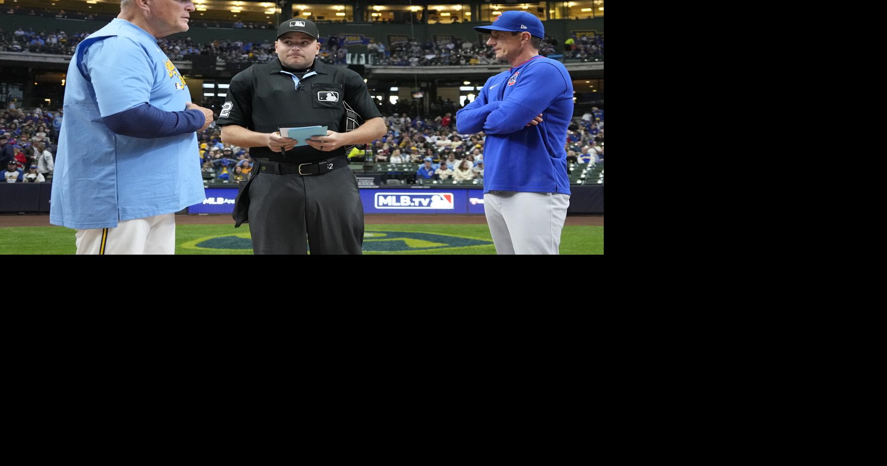 Photos: Brewers host series vs. Craig Counsell, rival Cubs for 1st time ...