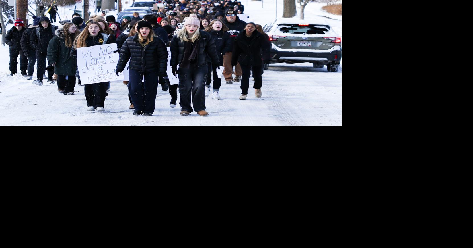 Madison High School students walk out after ALCS shooting