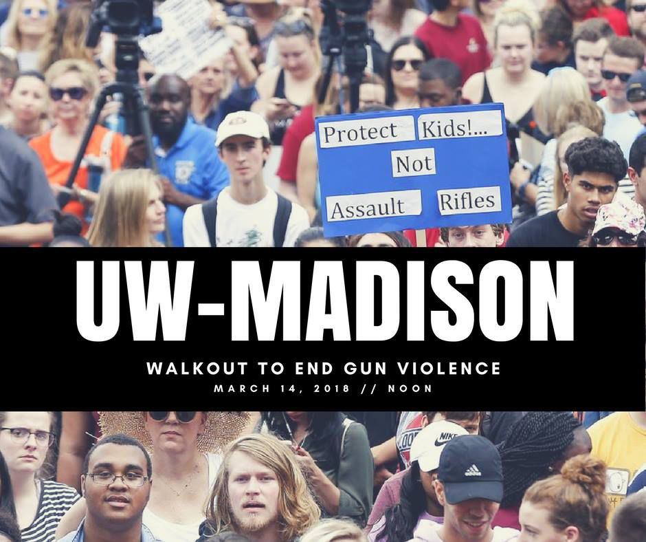 UW-Madison students will join high school protest against gun violence