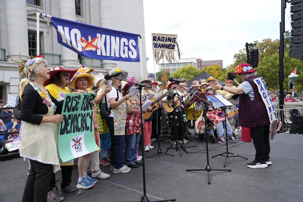 Thousands march to Wisconsin Capitol in the latest round of ‘No Kings ...