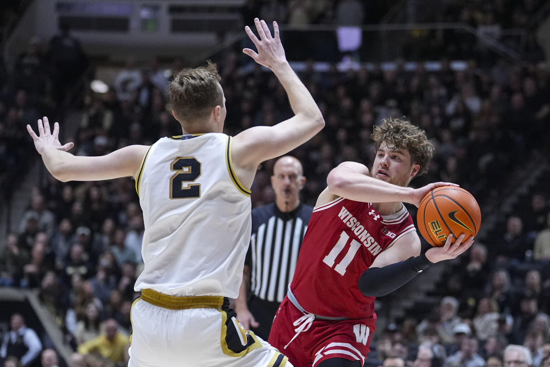 Jack Janicki stars off bench in Wisconsin's upset of Purdue
