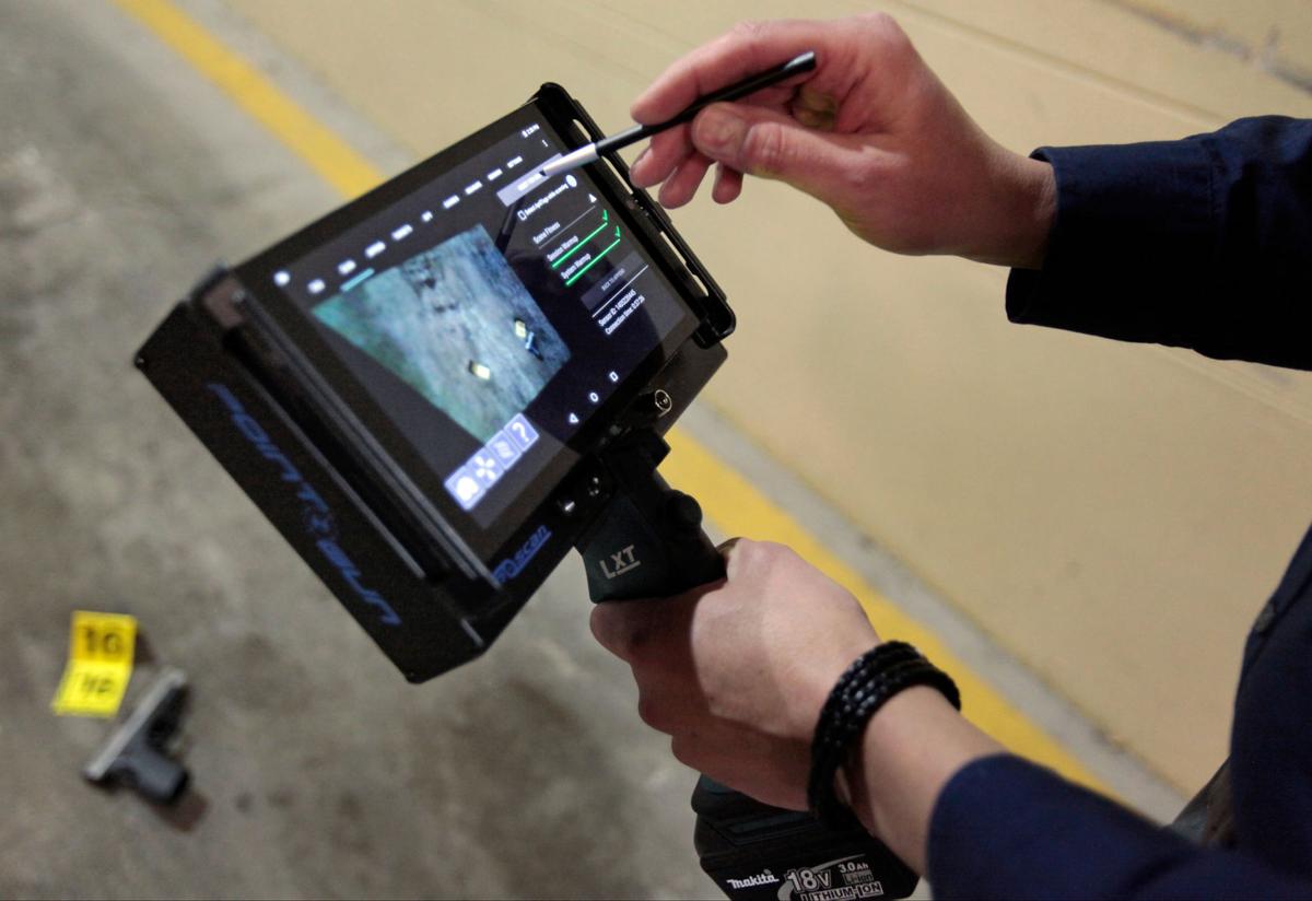 3-D laser scanner brings crime scenes to life