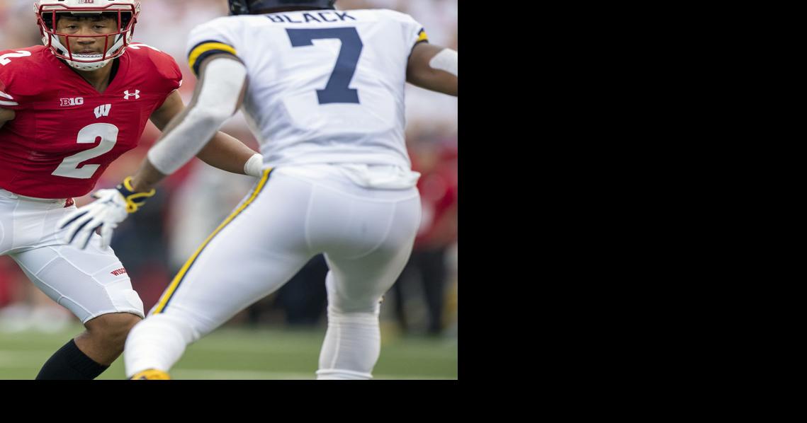 Badgers safety Reggie Pearson makes an impact against the run