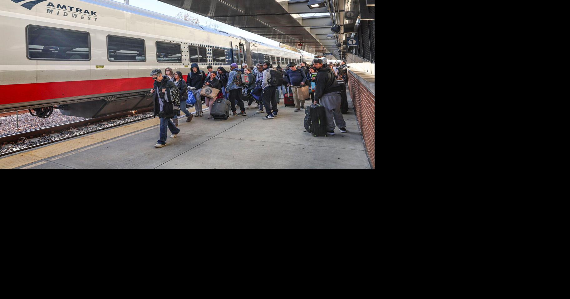 Madison's Amtrak station always seems just around the bend