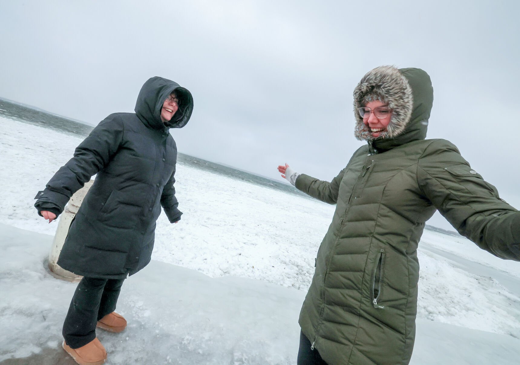 Photo of the day: Ice fishing on Monona Bay