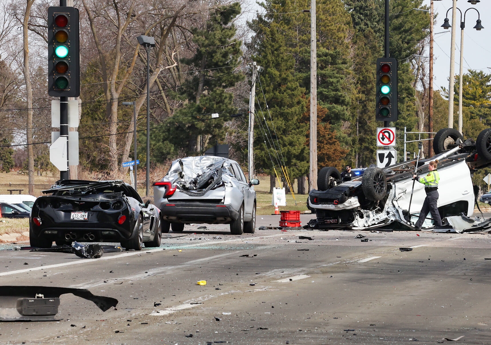 ‘Acute medical emergency’ caused 7-vehicle crash in Monona