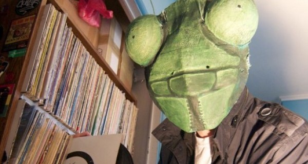 Local DJ Man Mantis bugs out