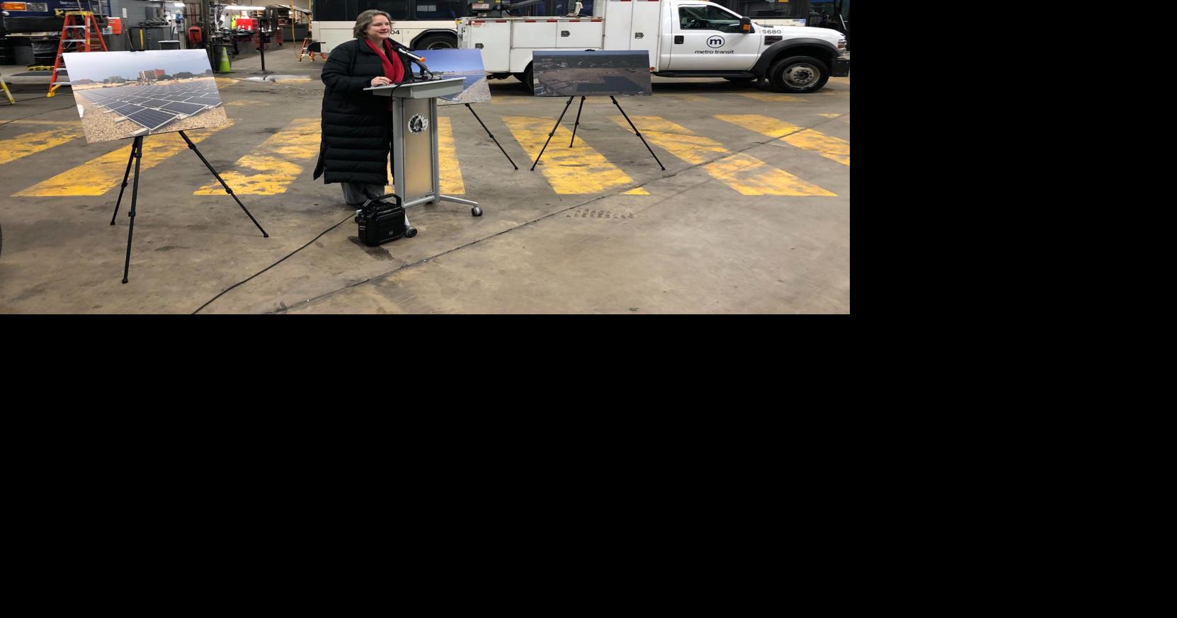 Mayor Satya Rhodes-Conway 'flips the switch' on Madison's largest solar ...