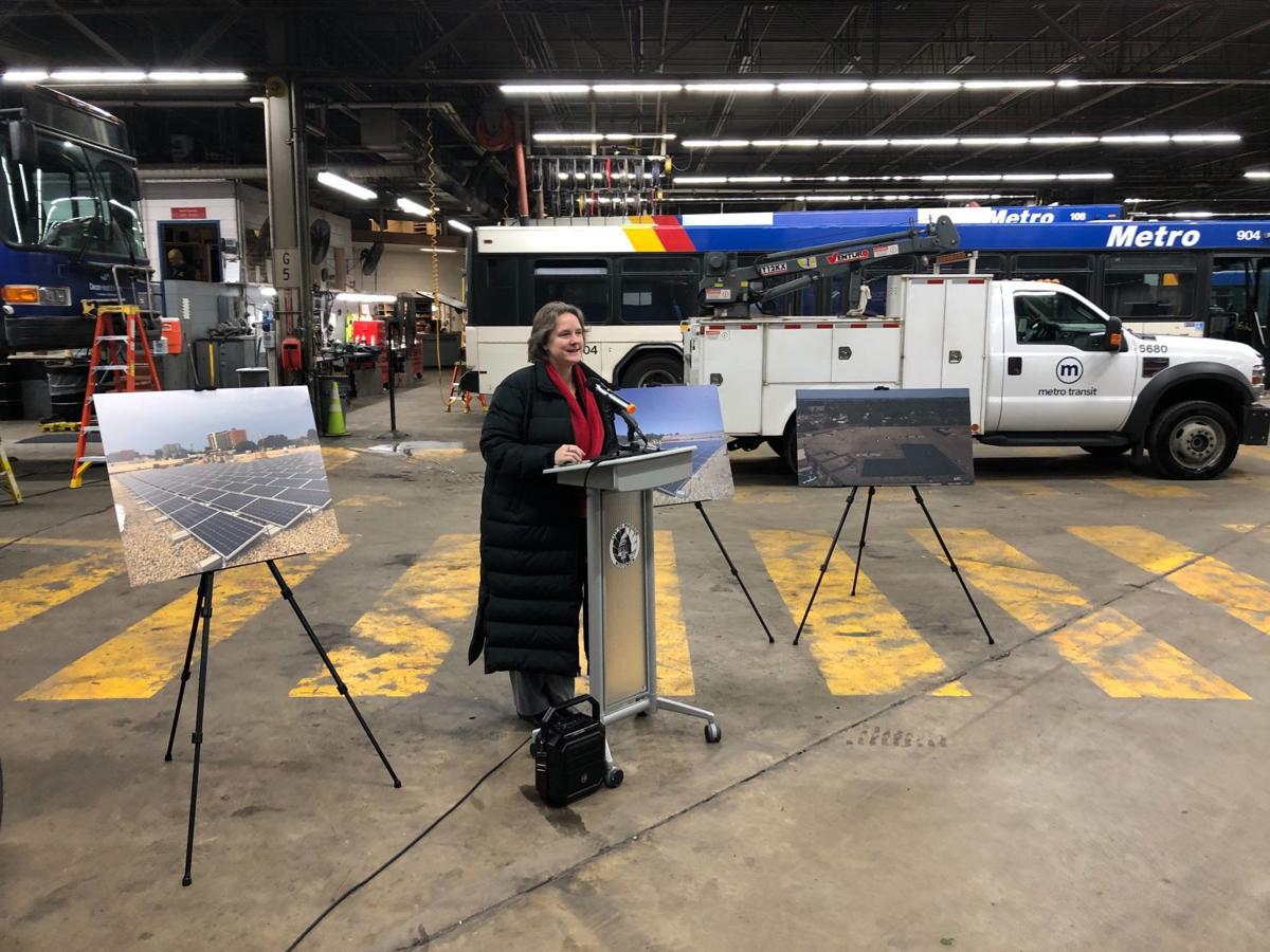 Mayor Satya Rhodes-Conway 'flips the switch' on Madison's largest solar ...