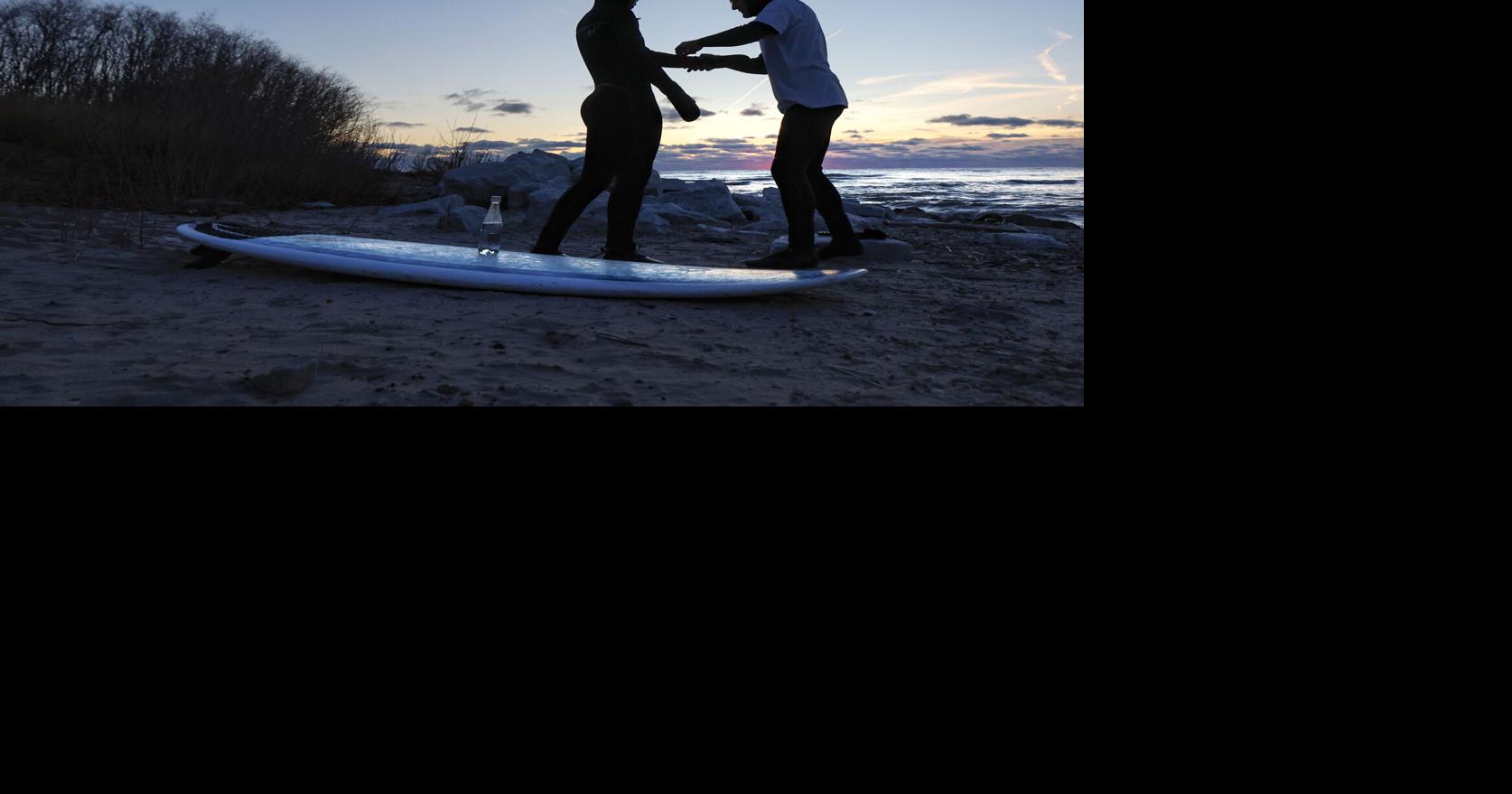 Lake Michigan Surfing