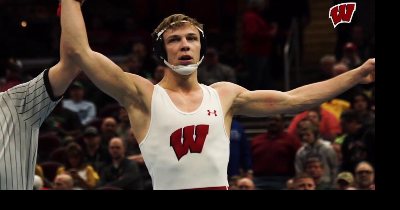 Video: Badgers wrestler Evan Wick places third at NCAA championships