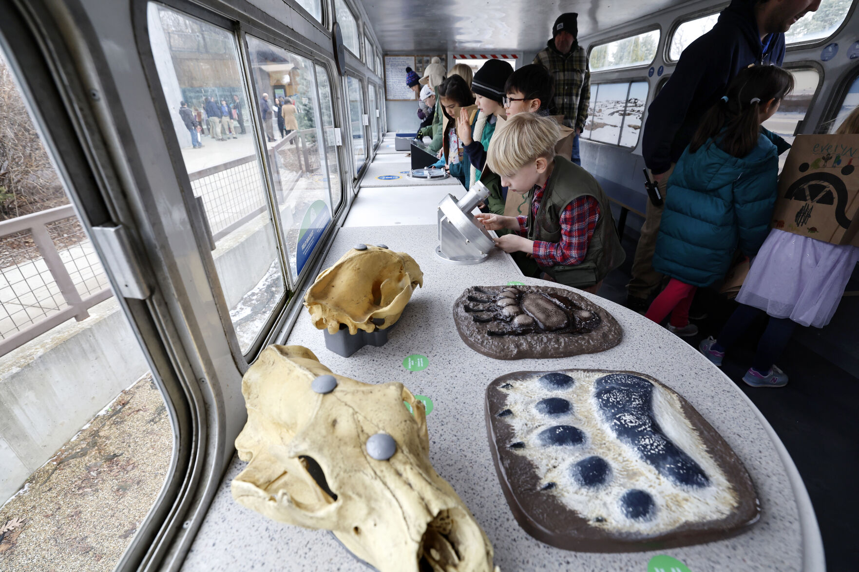 Photos: Improved Tundra Buggy exhibit at the zoo
