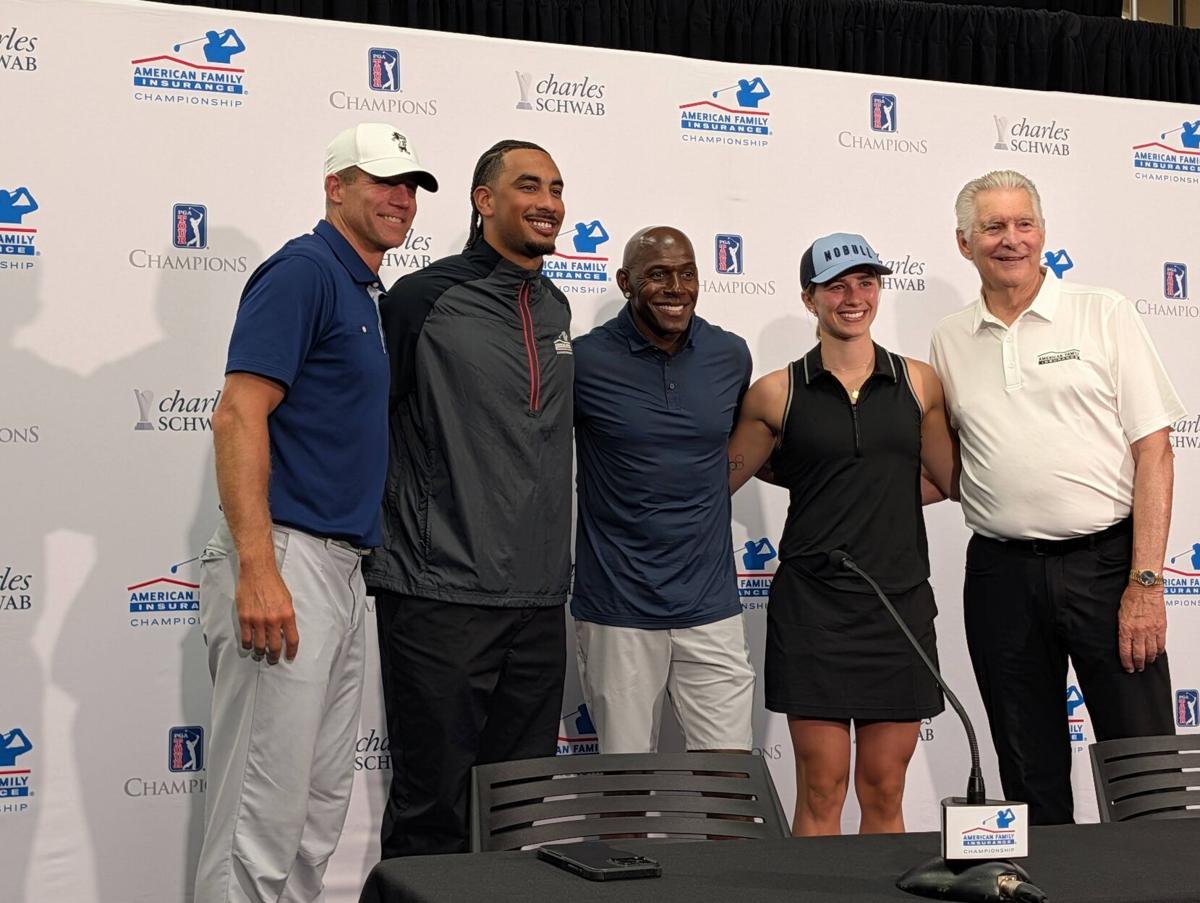 Jordan Love, Celebrity Foursome at 2026 American Family Insurance ...