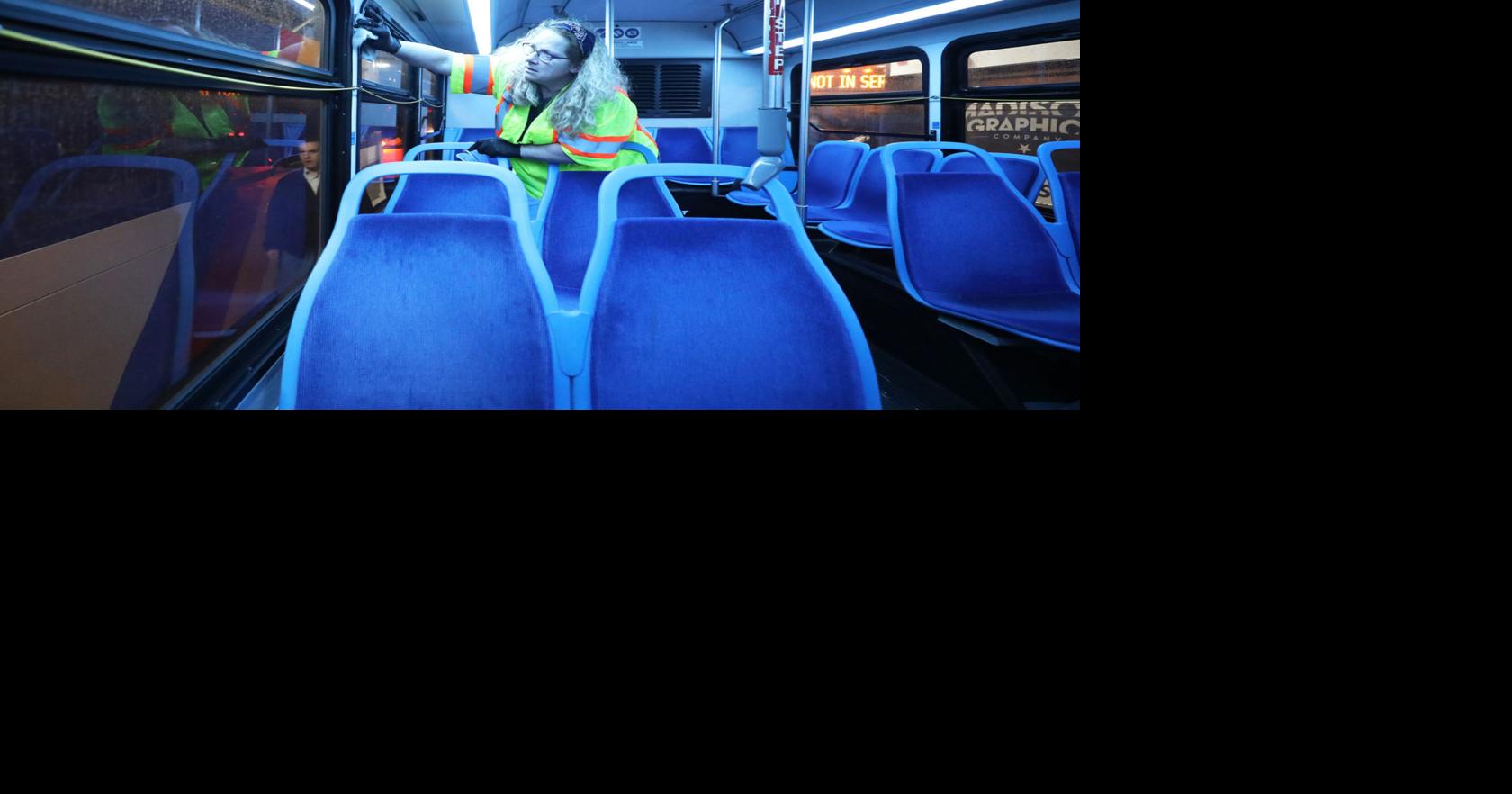 Madison bus drivers clean coaches to keep coworkers, public safe after ...