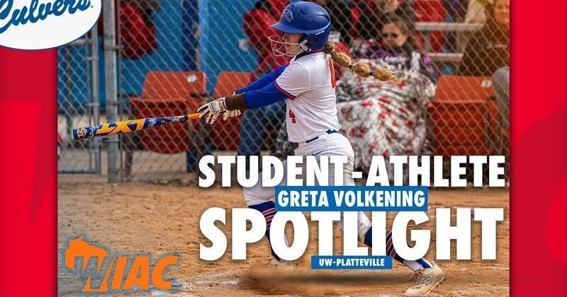 Student-athlete spotlight: Greta Volkening of UW-Platteville softball