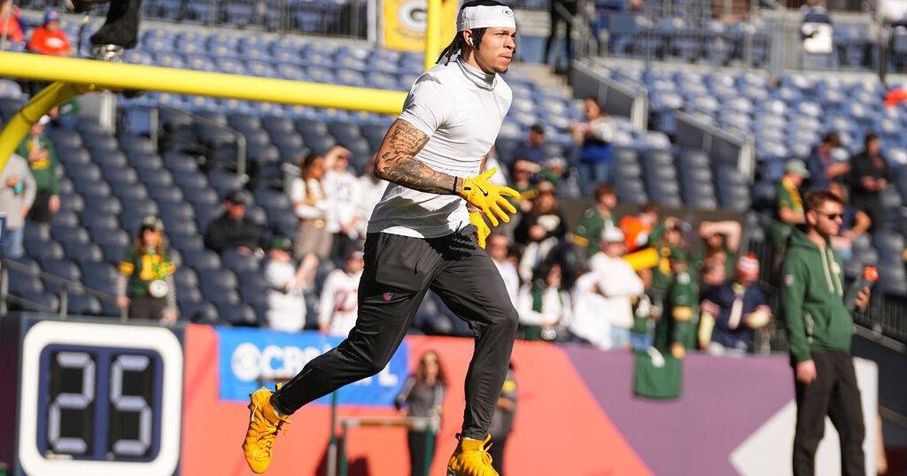 Packers wide receiver Christian Watson returns to practice