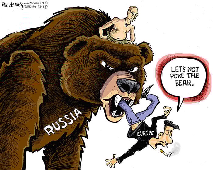Hands on Wisconsin: Don't poke the Russian bear