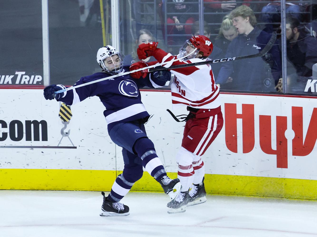 Penn State completes sweep of reeling Wisconsin men's hockey