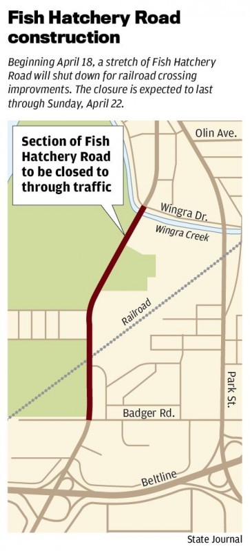 Fish Hatchery Road construction expected to last through July