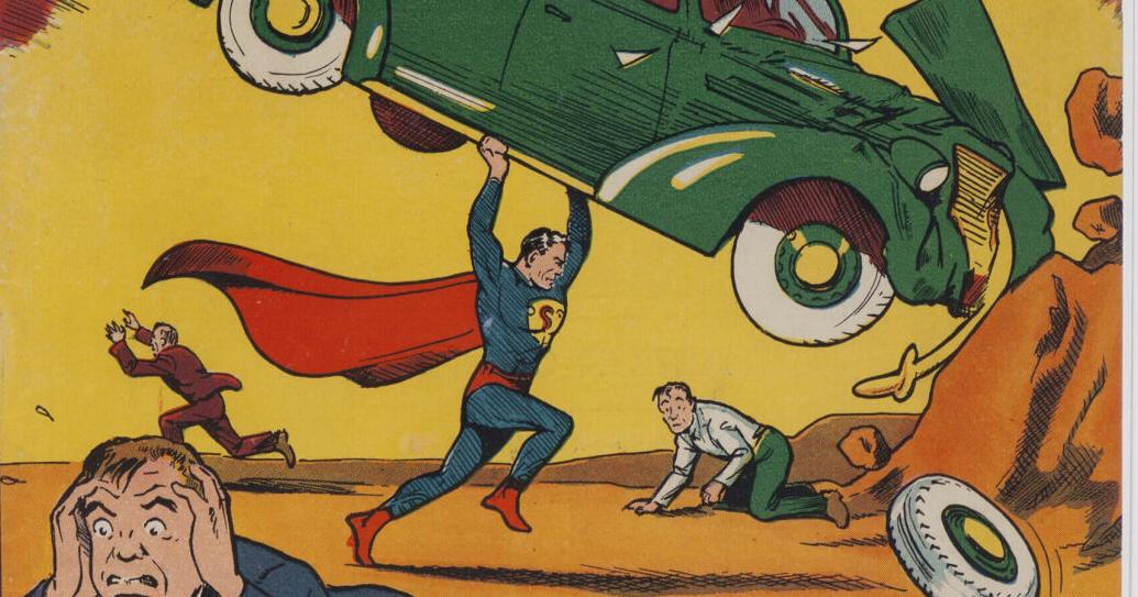 Rare Superman debut comic sells for $6 million at auction
