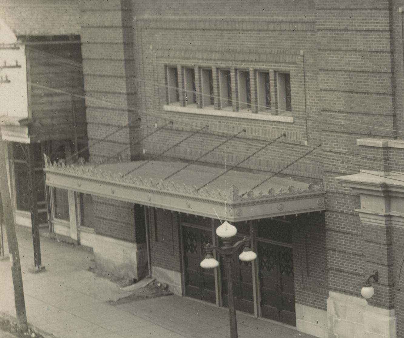 Mineral Point Opera House marquee almost ready to go up