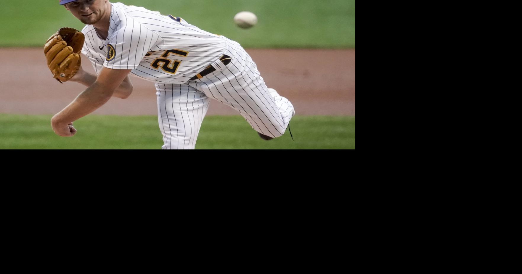 Brewers demote Eric Lauer, place Justin Grimm on injured list