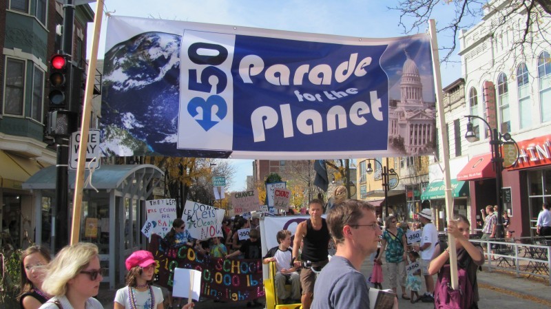 Sustainability the buzz word at Parade for the Planet