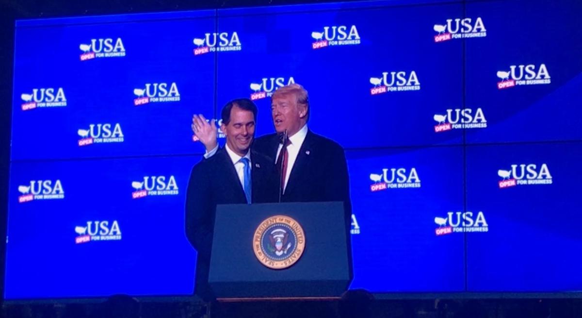 Donald Trump visits Wisconsin, calls Foxconn campus 'the eighth wonder ...