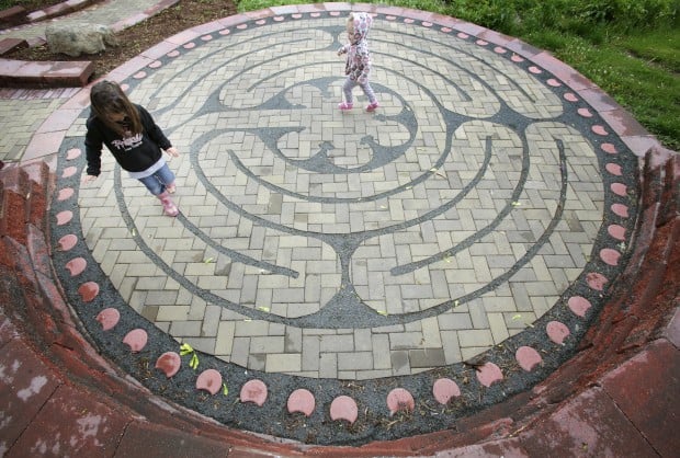 Labyrinths, built as paths toward inner peace, begin a renewed journey