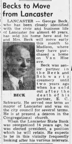 Clipping from Wisconsin State Journal