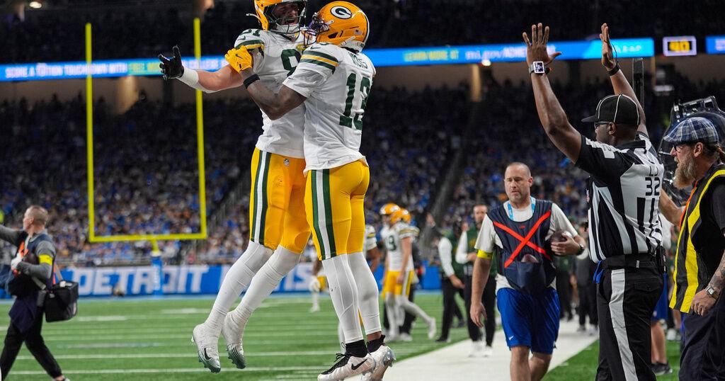 Packers Dontayvion Wicks goes off in win against Lions