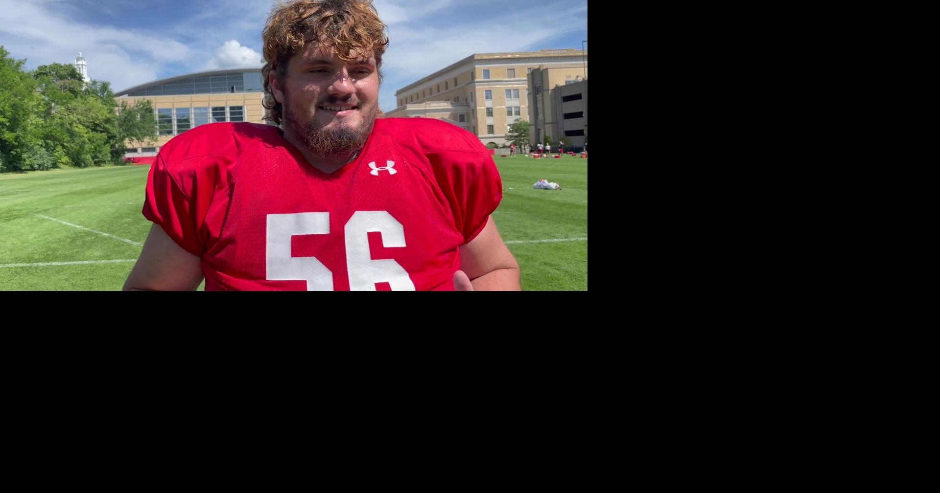 'A dream come true' for Wisconsin lineman Joe Brunner to play with his ...