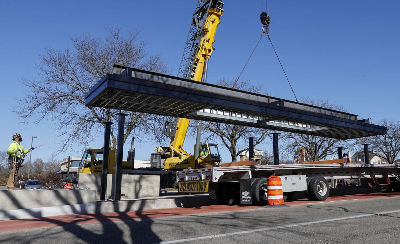 First Bus Rapid Transit stations appearing in Madison