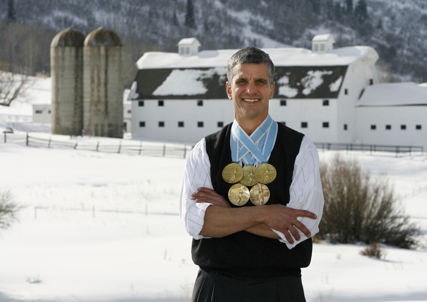 Jordan Stolz being compared to speedskater Eric Heiden