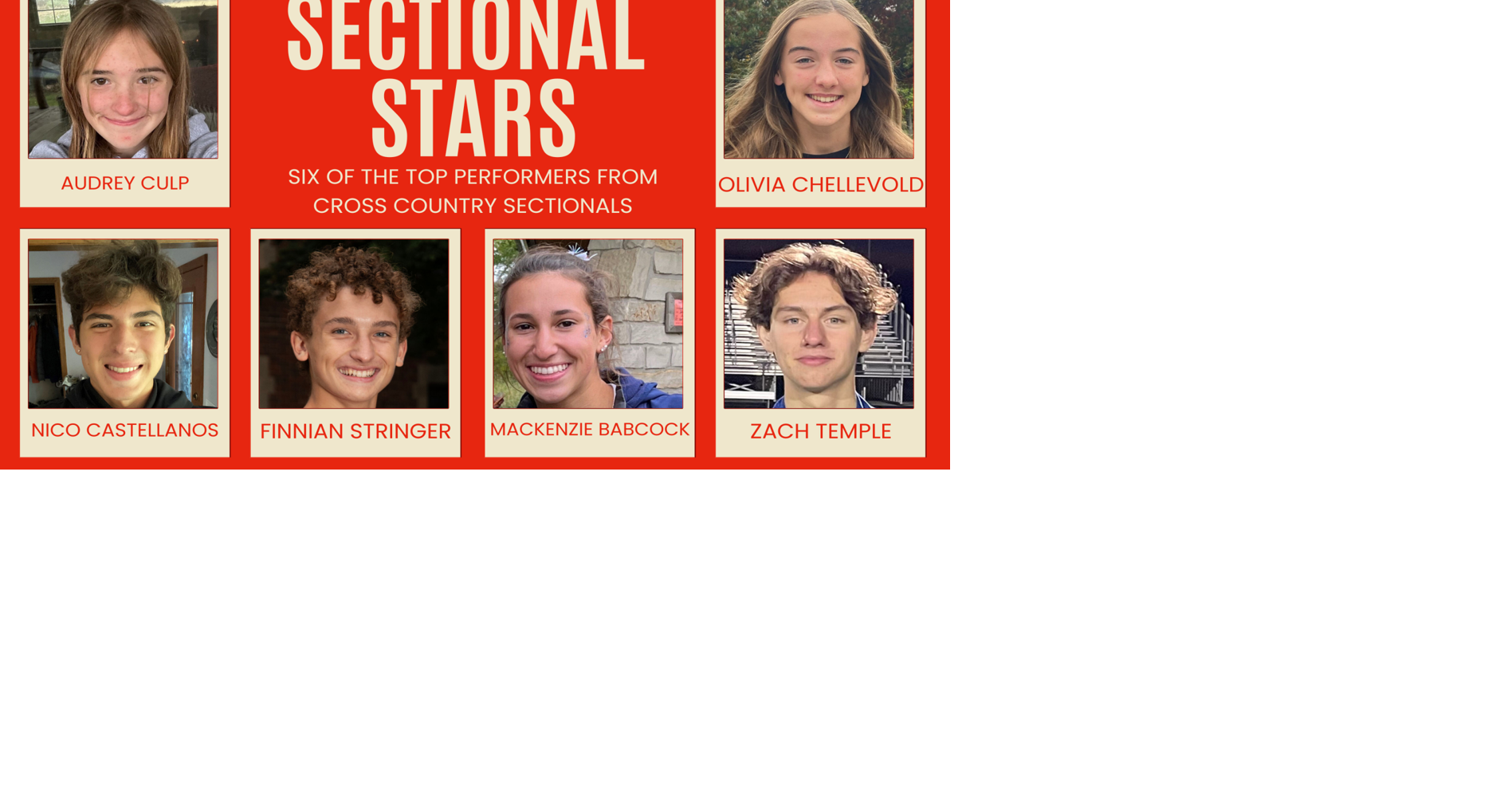 6 prep cross country stars who shined during sectionals
