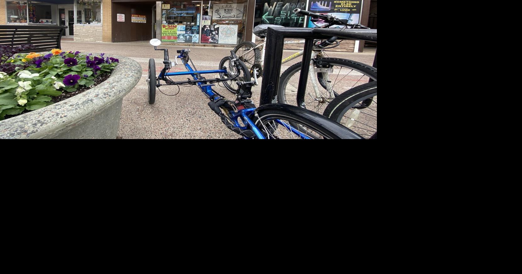 Recumbent trike is great for seniors -- Jack Naughton