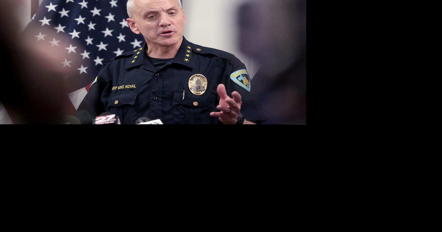 Madison Police Chief Mike Koval announces immediate retirement