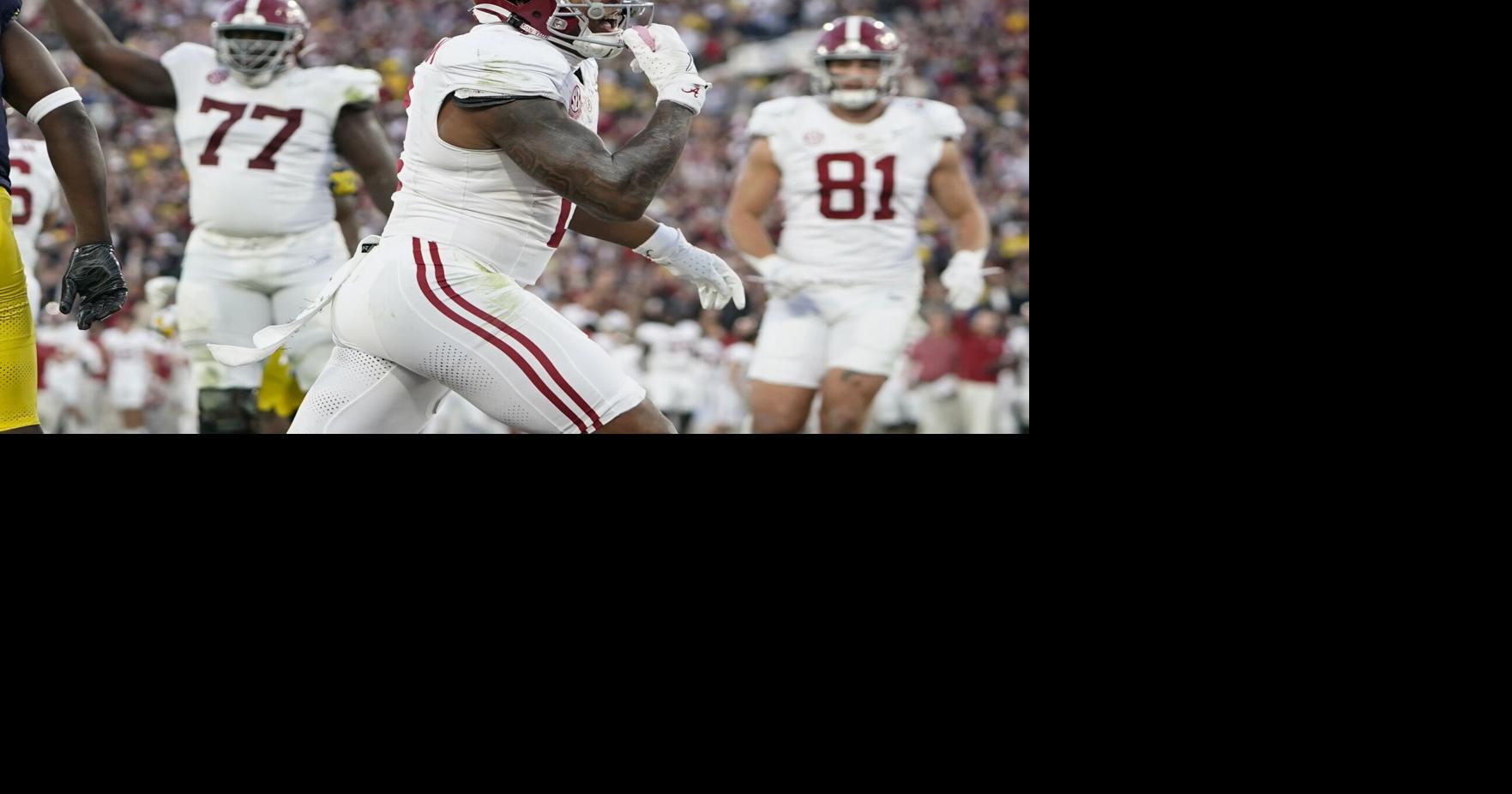 Michigan beats Alabama in OT to reach CFP title game