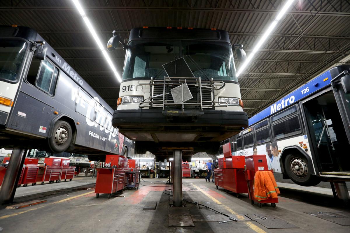 Photos: Inside the Madison Metro Transit bus barn