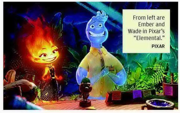 In 'Elemental,' opposites attract