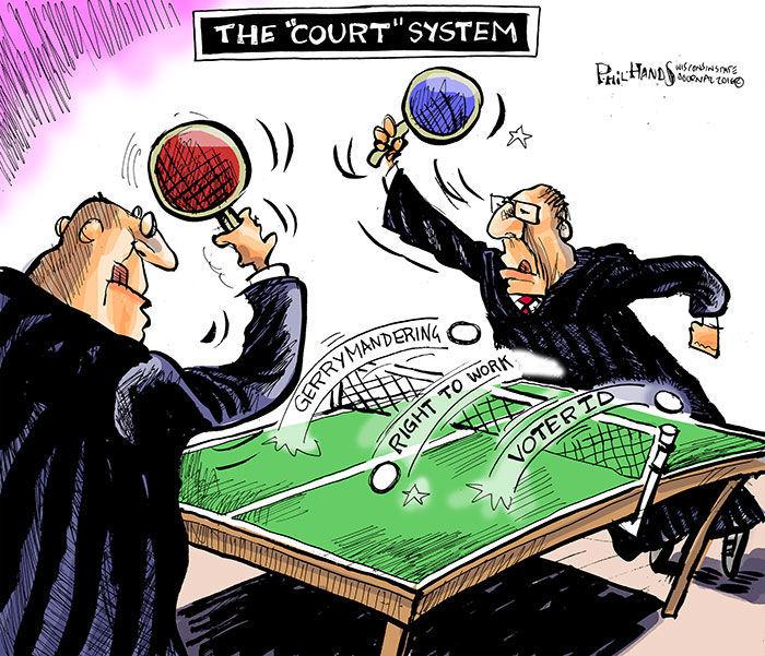 Phil Hands: 12 incredible cartoons about gerrymandering in Wisconsin