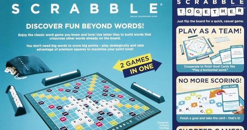 Mattel launches new, more accessible version of Scrabble