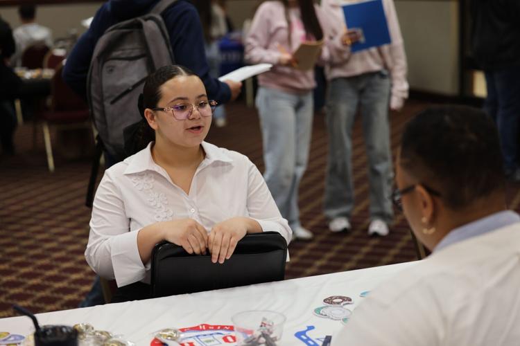High school students explore jobs at youth apprentice fair