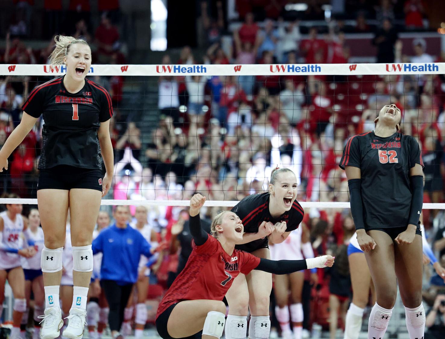 Wisconsin volleyball beats Florida 3-1 at Kohl Center