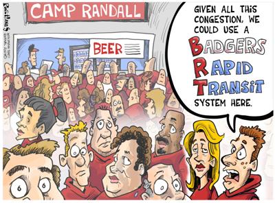 Crowded Camp Randall needs a BRT system too