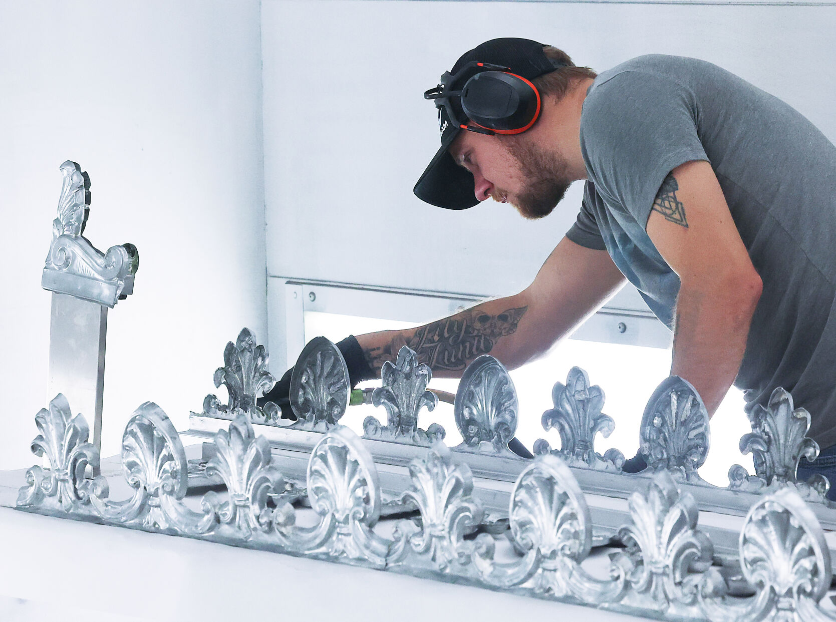 Mineral Point Opera House marquee almost ready to go up