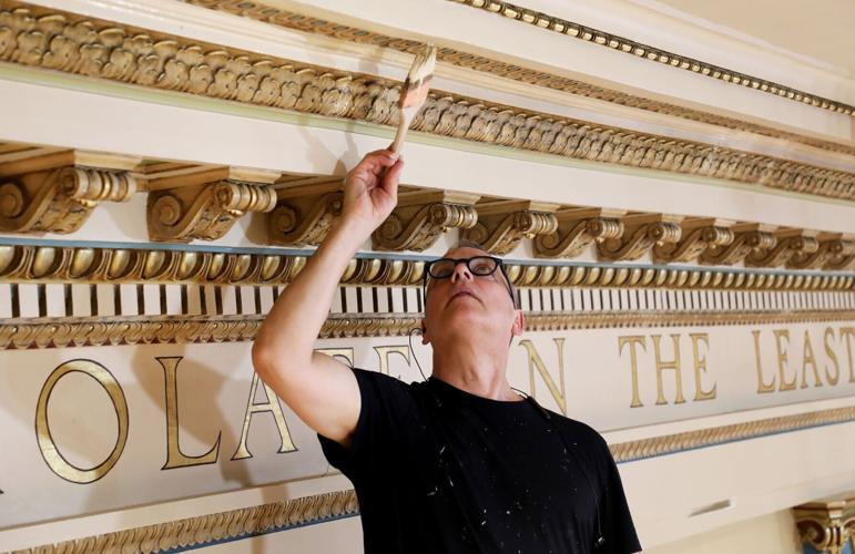 Kenosha County Ceremonial Courtroom facelift nearly finished